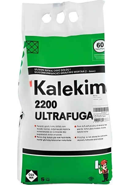 Kalekim 2200 Ultrafuga 5 kg Silikonlu Saten Gri Derz Dolgu Fiyatı