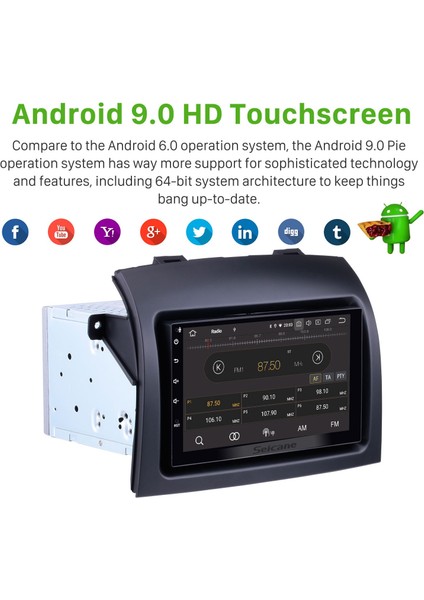 Toyota Sienna 2004-2010 Android Auto Carplay Navigasyon Fiyatı