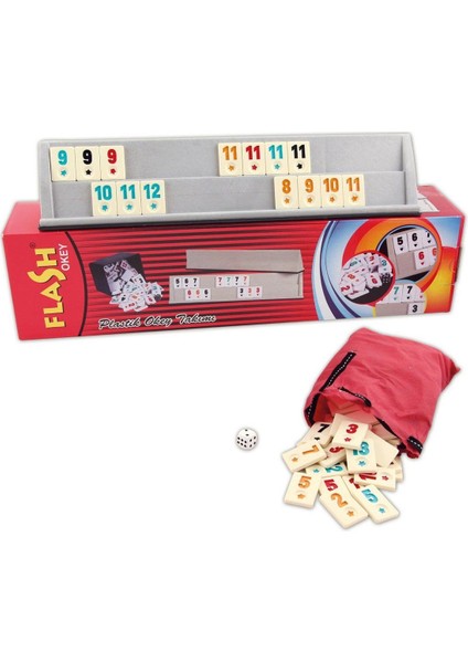 1010129 Flash Plastik Okey Takımı ,star Okey Fiyatı