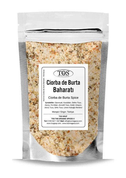 TOS The Organic Spices Ana'nın Ciorba De Burta Baharatı 250 Fiyatı