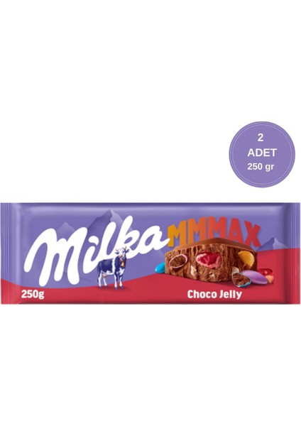 Milka Choco Jelly Tablet Çikolata 250 Grx 2 Adet Fiyatı
