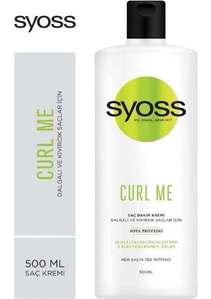 Syoss Curl Me Bukle Belirginleştirici Saç Kremi 500 ml Fiyatı