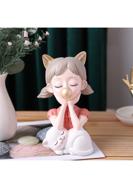 Heykel Heykelcik Heykel Üstü Raf Sundurma Için Modern (Yurt Fiyatı