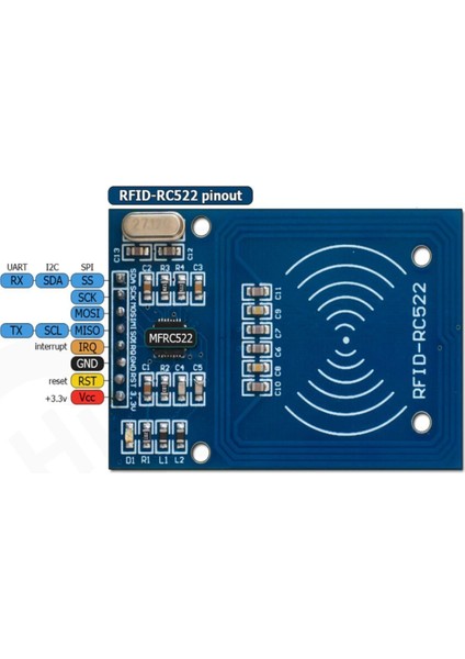 Rodevino RC522 Rfıd Nfc Modülü, Kart ve Anahtarlık Kiti Fiyatı