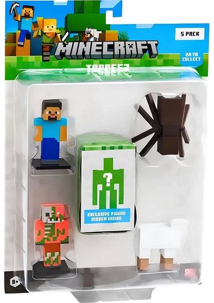 Pmi Minecraft 3D Figür Toppeez 5'li Fiyatı - Taksit Seçenekleri