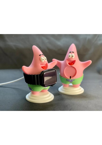Patrick Star Apple Watch Stand Masaüstü Saat Şarj Standı Fiyatı