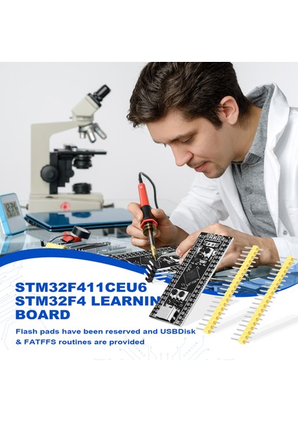 Aetherial STM32F411 Geliştirme Kartı, STM32F411CEU6 STM32F4 Fiyatı