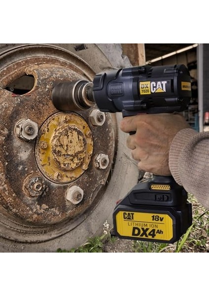 Cat DX7020B 18 Volt Kömürsüz 700/880 Nm Profesyonel Şarjlı Fiyatı