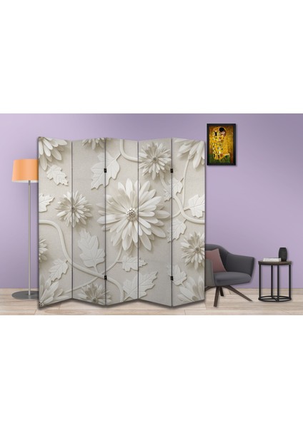Doğa Temalı Özel Tasarım Paravan Room Divider 180 x 200 cm Fiyatı