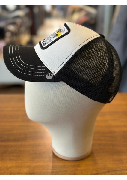 Hamze Gorin Model Kartal Kafa Beyaz Fileli Cap Şapka Fiyatı