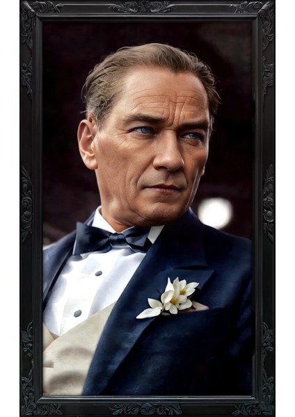 Statik Tutunma Özellikli Tablo - Poster Atatürk (Model- 6) Fiyatı