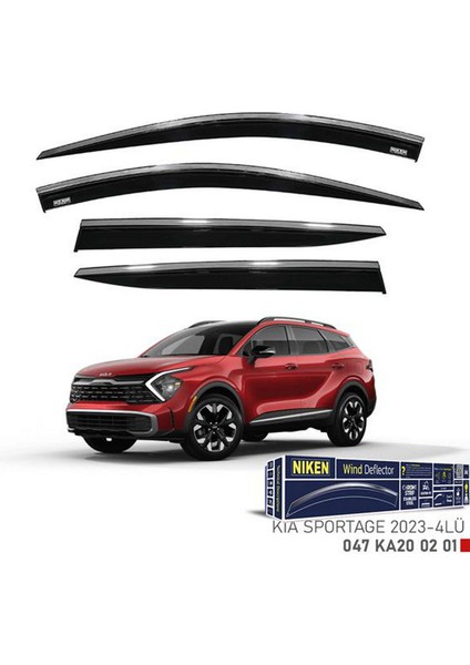 Kromlu Cam Rüzgarliği Kia Sportage 2023- 4lü Ferrg Fiyatı