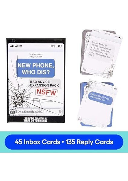 Do You Meme New Phone, Who Dis? Bad Advice Nsfw Genişletme Fiyatı