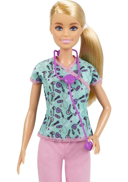 Gizmur Store GTW39 Barbie Kariyer Bebekleri Serisi - Hemşire Fiyatı