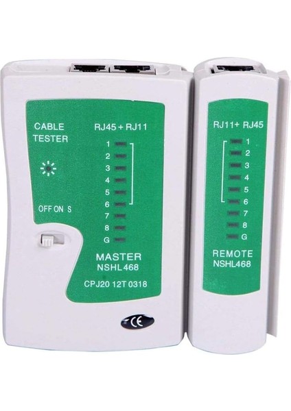 Network Tester RJ11 RJ45 Cat Internet Kontrol Test Cihazı Fiyatı