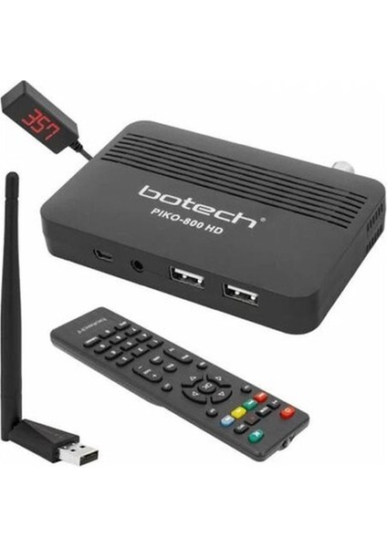 Botech PIKO- 800 Hd Ip Tv Destekli Full Hd Mini Uydu Alıcısı Fiyatı