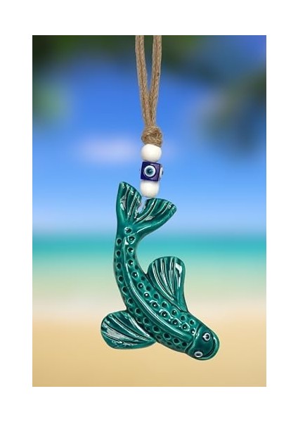 Inside Seramik Duvar Dekorasyon Objesi Balık Temalı Hasır Fiyatı