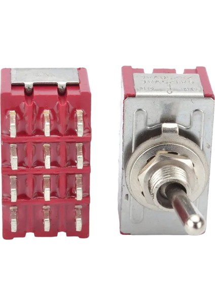 Toggle Switch On-Off-On Ø6mm 12P MTS-403 (IC-148D) (4767) - Fiyatı
