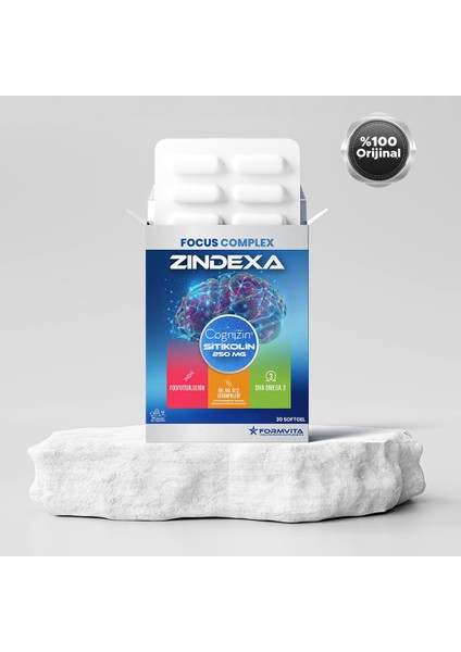 Focus Complex Zindexa Sitikolin Dha Omega 3 Fiyatı