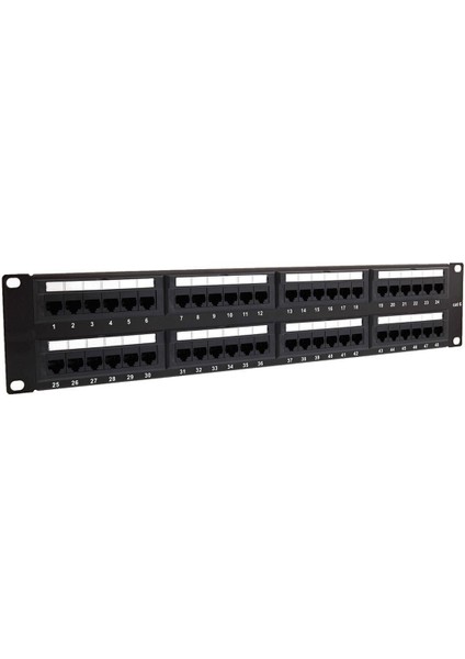 48 Port Cat6 Utp Patch Panel (Dolu) Fiyatı - Taksit Seçenekleri