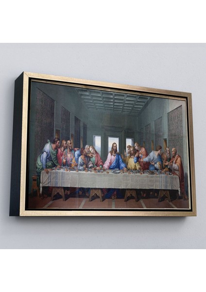 Çerçeveli Da Vinci'nin Son Akşam Yemeği Kanvas TABLO-5184 Fiyatı