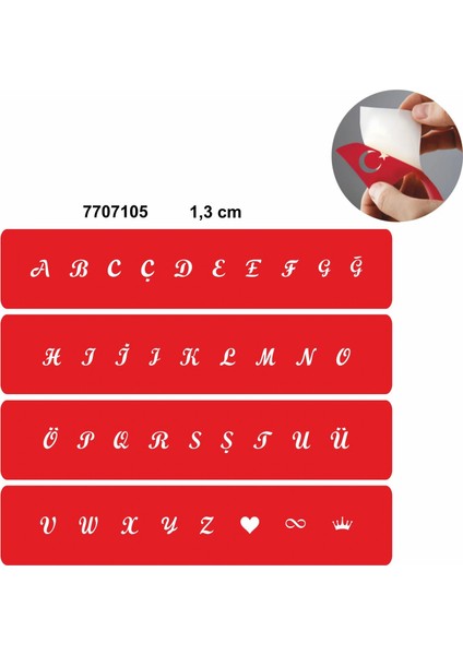 Küçük Boy El Yazısı Harf Şablonu Slogan Dövmesi Fiyatı