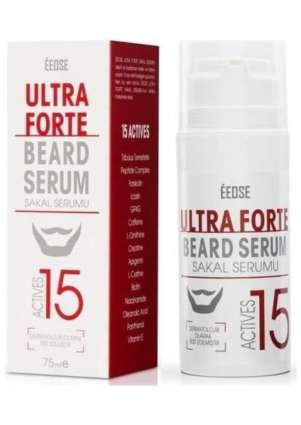 Ultra Forte Sakal Serumu 75ML Fiyatı - Taksit Seçenekleri