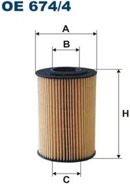 Filtron OE6744 Yag Filtresi 2631027100 2632027400 2632027401 Fiyatı