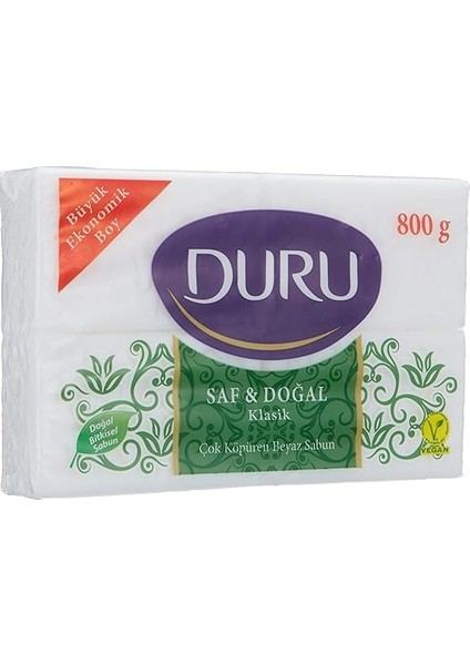 Saf & Doğal Klasik Kalıp Sabun, 800 gr Fiyatı - Taksit Seçenekleri