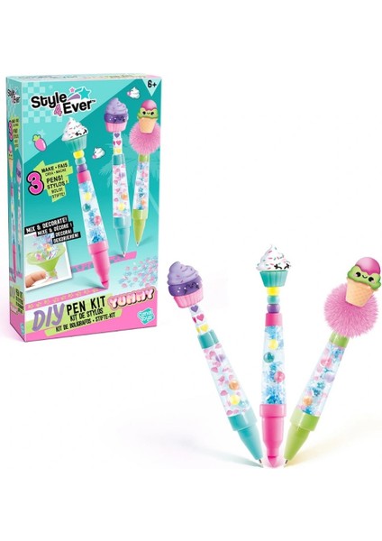 Toyfest Kawaii Yeşil Style 4 Ever Yummy Dıy Kalem Yapım Seti Fiyatı