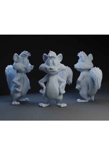 Hivhestin Baskı Pepe Le Pew Figür (Pla Malzeme) 12 cm 3D Fiyatı