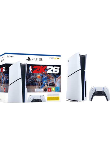 Sony Playstation 5 CD Versiyon NBA2K26 Bundle Tek Kollu Fiyatı
