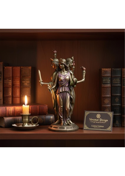 Veronese Design Hekate Mitolojik Biblo 30 Cm, Lüks El Yapımı Fiyatı