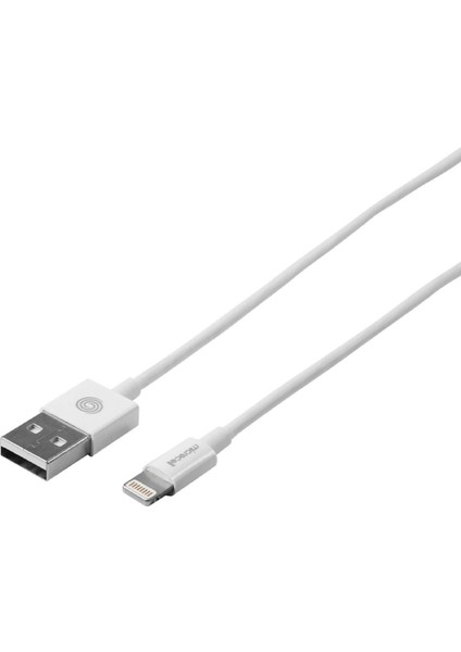 Microcell MCIP-12B 29992 Lightning Şarj Kablosu - Beyaz - 1 Fiyatı