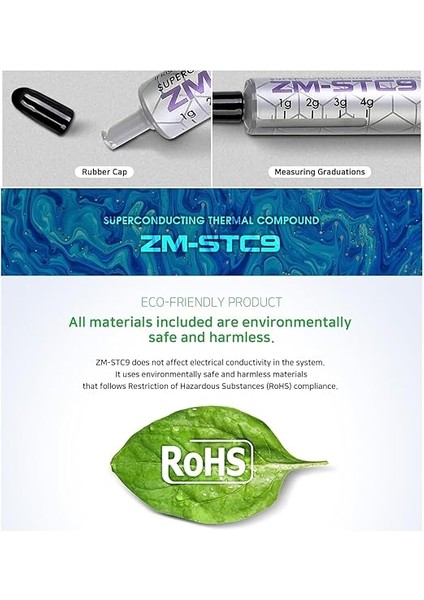 Zm-Stc9 Super Iletken 4gr Yuksek Performanslı Termal Macun Fiyatı
