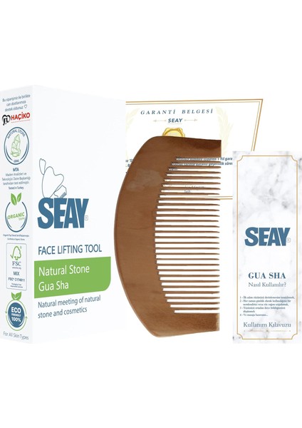 Mena Rise Seay Bambu Tarak Saç ve Yüz Gua Sha Fiyatı