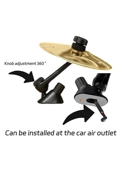 Araç Crash Zil Süs Araba Vurmalı Enstrüman Vantuzlu Tüm Fiyatı