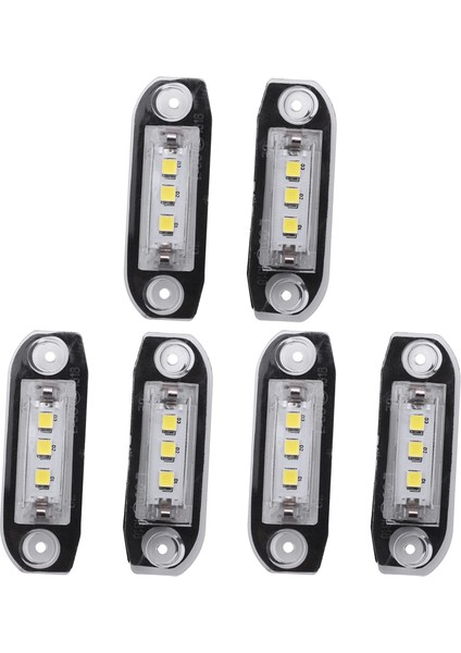 Quartzite 6pcs LED Plaka Plaka Işığı Volvo S80 XC90 S40 V60 Fiyatı