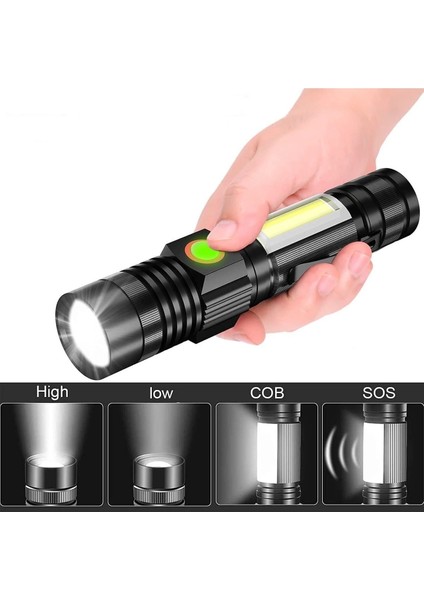 Pro F-28A Şarjlı Mıknatıslı El Feneri Fiyatı - Taksit Seçenekleri