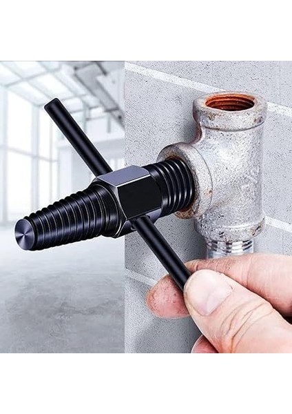 CetKing Çift Başlı Boru Vida Çıkarıcı, Su Borusu, Hasarlı Fiyatı