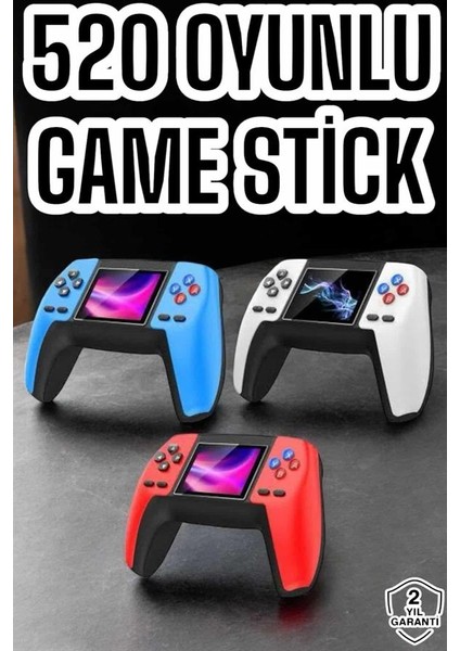 Game Stick Oyun Konsolu 520 Oyunlu Retro Oyunlu LED Ekran Fiyatı
