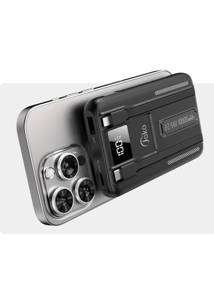 SHN J39 10.000 Mah 20W Pd Dahili Kablolu Magsafe Powerbank - Fiyatı