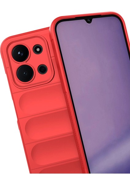 Xiaomi Redmi 15C 4g Optimum Silikon - Kırmızı Fiyatı