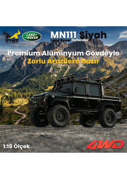 Mn Model MN111 1/18 Land Rover Defender 110 4WD Rc Model Fiyatı