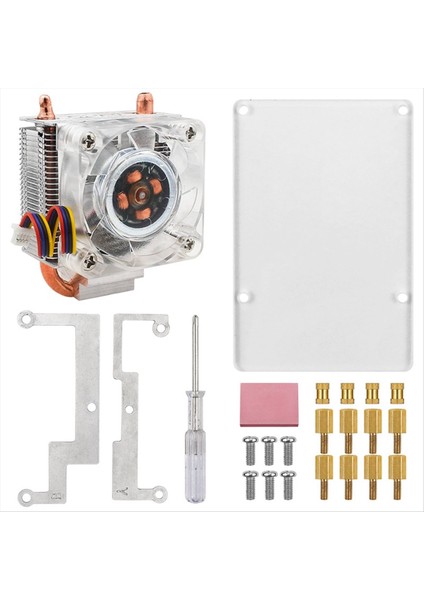 Buz Tower Fan Tiner Rgb Fan Raspberry Pi 5 Pı5 Dikey (Yurt Fiyatı