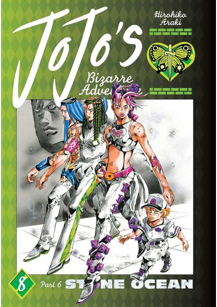 Jojo's Bizarre Adventure: Part 6--Stone Ocean, Vol. 8: Kitabı