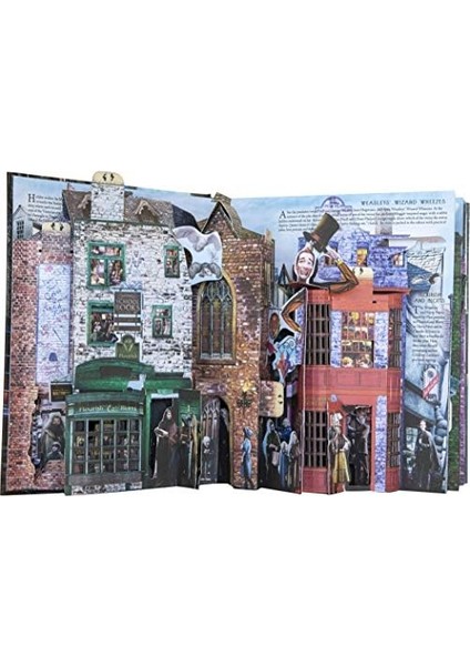 Harry Potter: A Pop-Up Guide To Diagon Alley And Beyon Kitabı