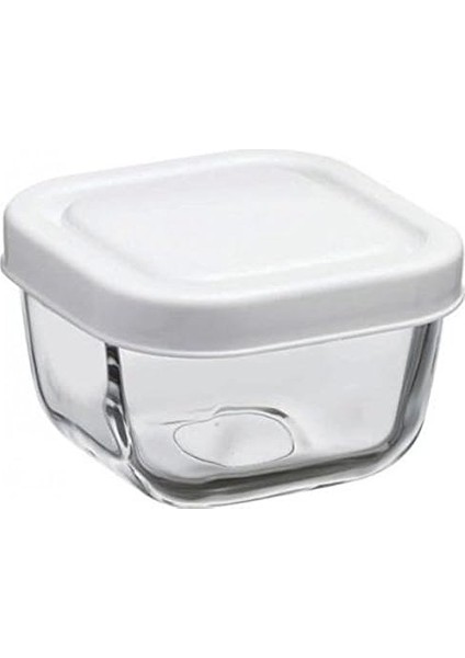 Snow Box Saklama Kabı 275 cc Plastik Gri Kapaklı - Dörtlü Fiyatı