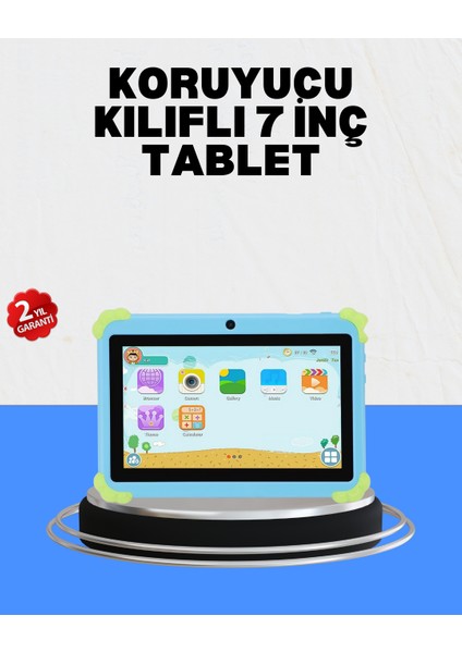 Hd Ekranlı 7 Inç Tablet Wifi ve Bluetooth Bağlantılı Fiyatı