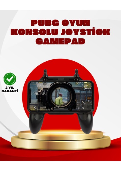 Pubg Mobile Uyumlu Joystick ve Parmak Tetikli Oyun Gamepadi Fiyatı